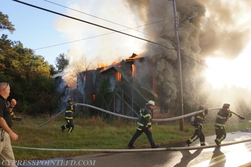 Departments from Four Counties Respond to Warehouse Fire - Cypress ...